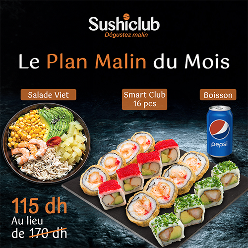 Sushiclub.ma | Commandez en ligne